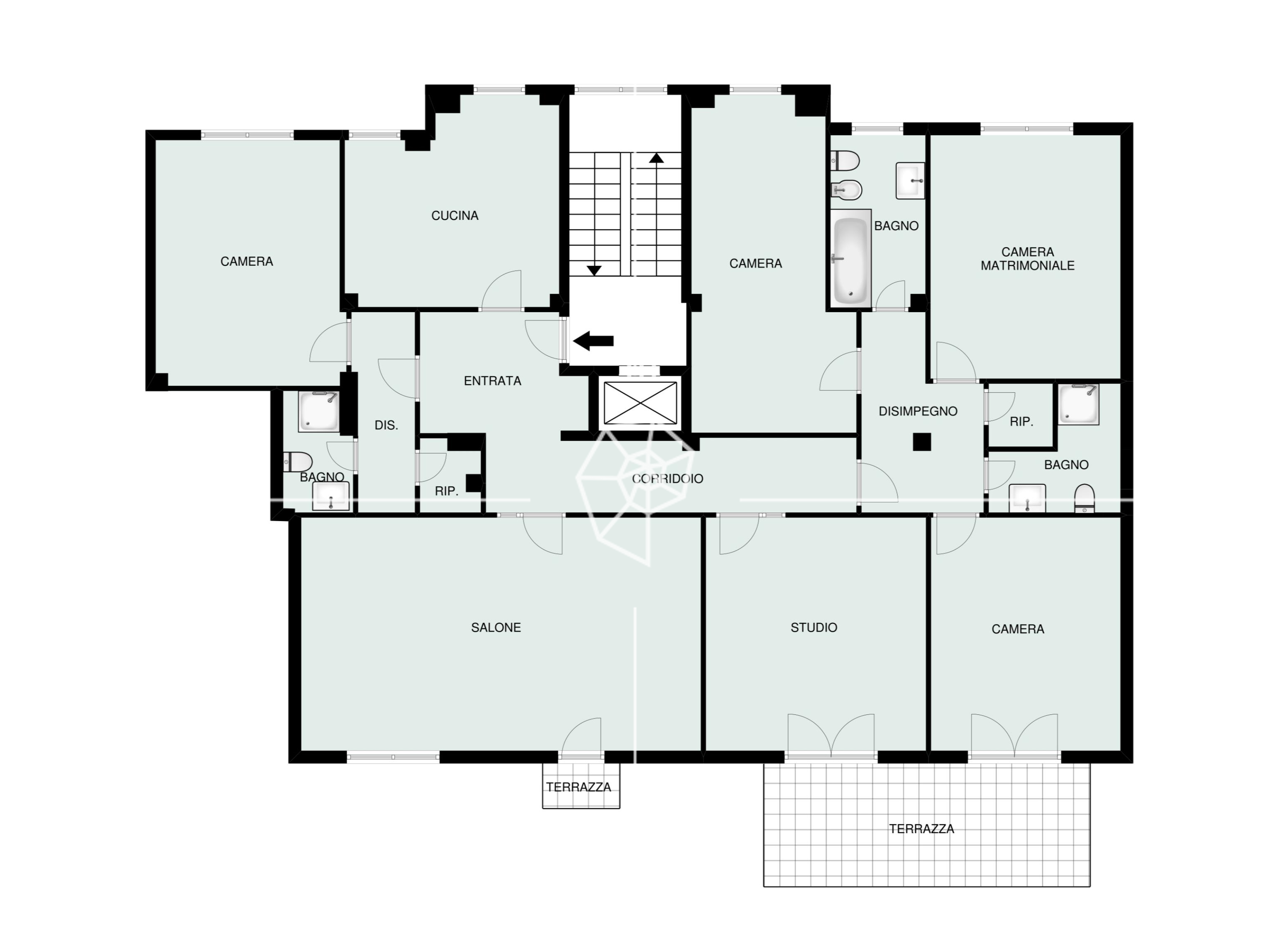Planimetria Palermo Dwg International